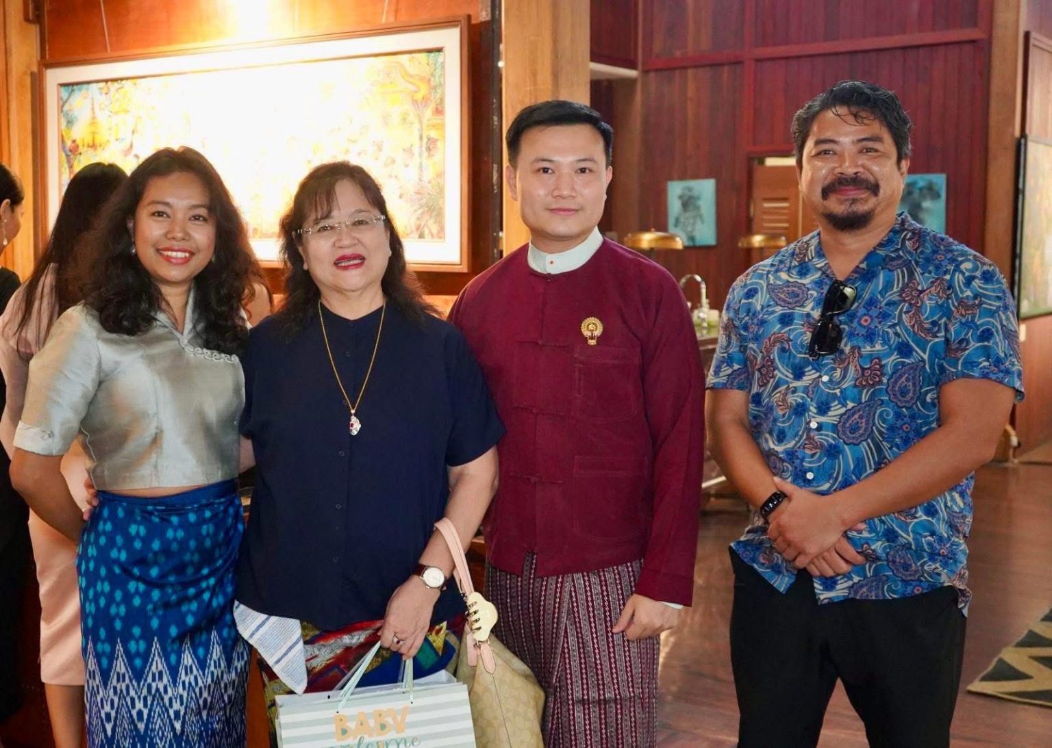 Echoes of Chindwin Valley Art Exhibiton by Artist Shwe Kyaw Lin | The Royal Gallery (TRG) - Art ...